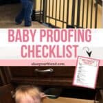 Baby Proofing Checklist - She's Your Friend