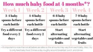 Introducing Baby Food: The Basics (plus a printable chart) - She's Your ...