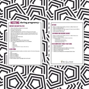 What is nesting & when does it start? (+ a checklist) - She's Your Friend