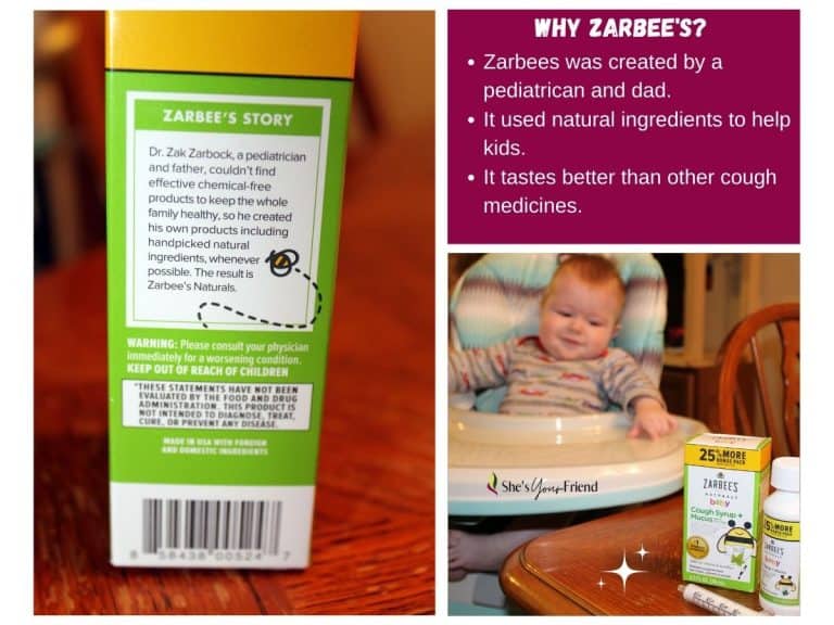 An Honest Review of Zarbee's Baby Cough Syrup - She's Your Friend