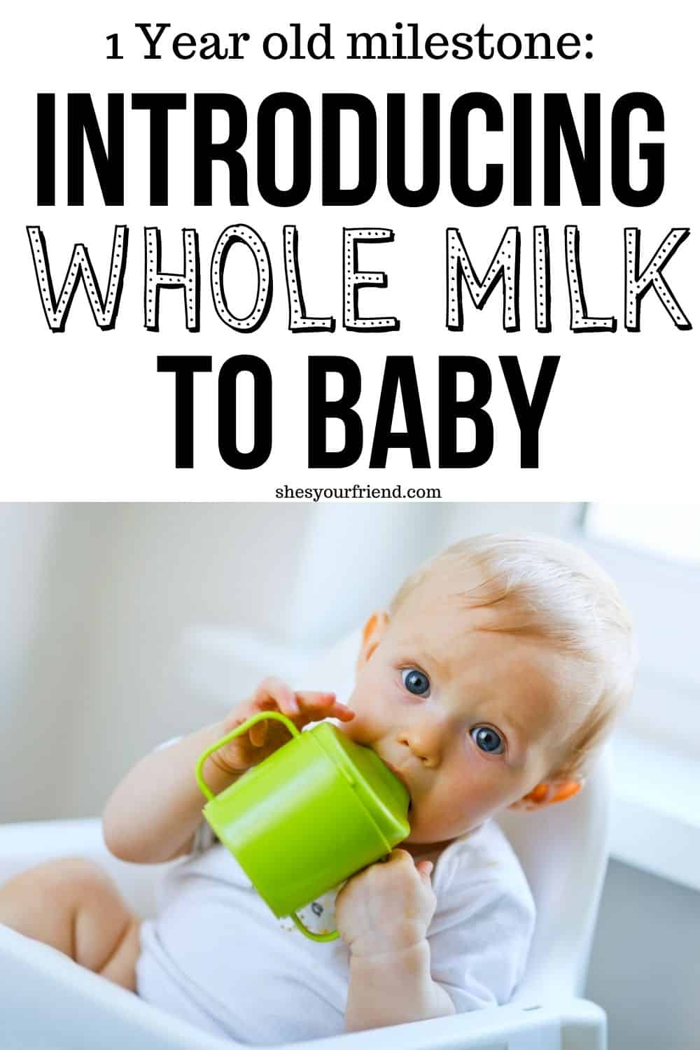 Transitioning From Formula To Milk Shes Your Friend