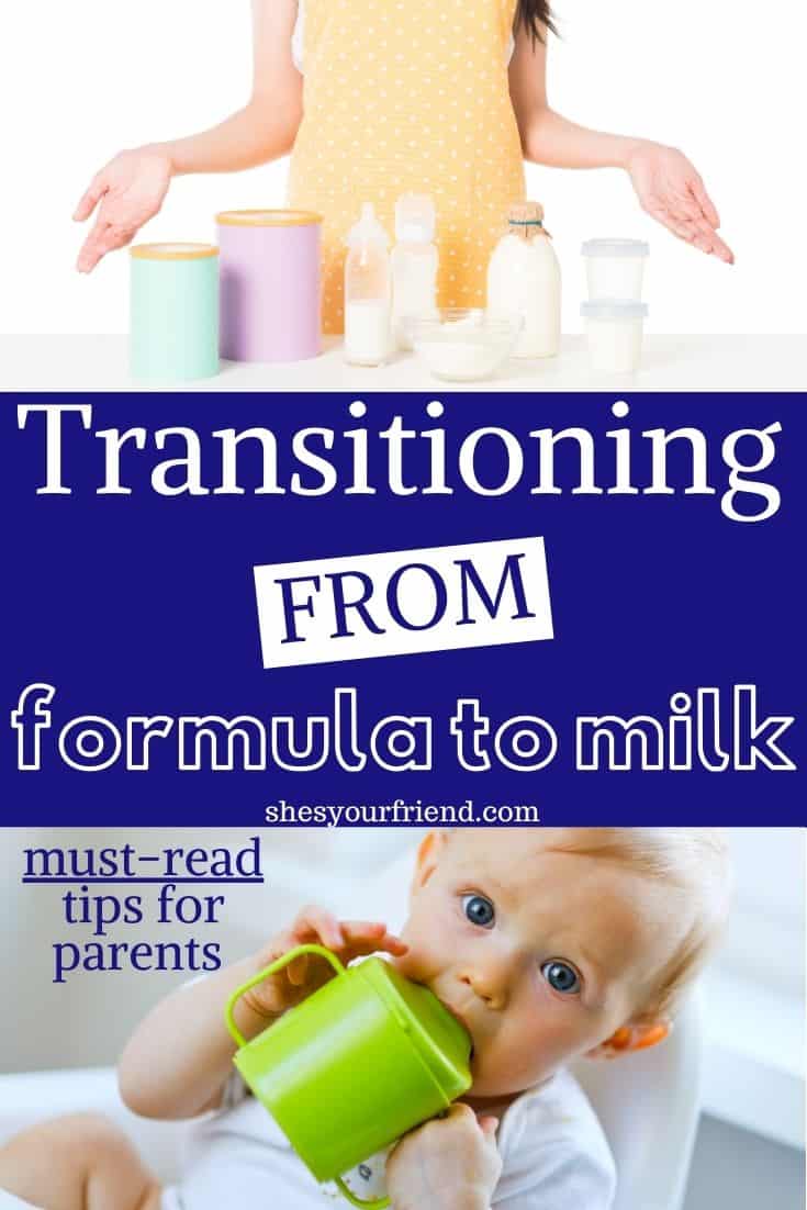 Transitioning from Formula to Milk - She's Your Friend
