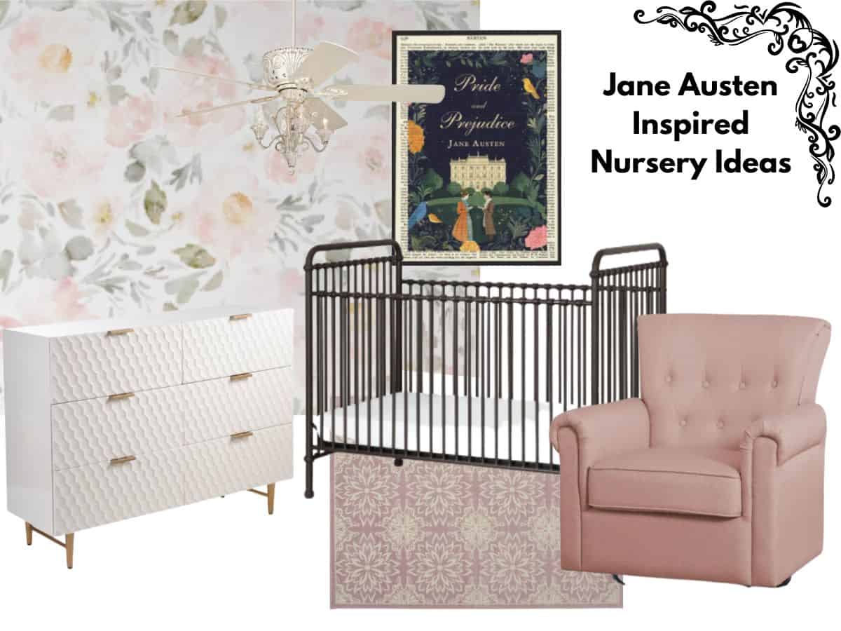 9 Jane Austen inspired baby nursery ideas - She's Your Friend